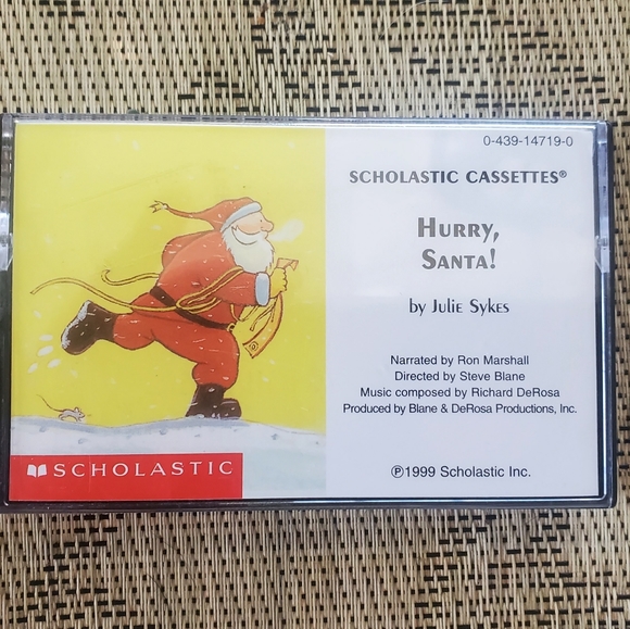Scholastic | Other | Vintage 998 Hurry Santa Scholastic Cassettes ...